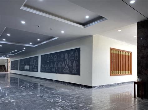 អស្ចារ្យណាស់ អគារក្រសួងរៀបចំដែនដី នគរូបនីយកម្ម និងសំណង់ ស្កឹមស្កៃក្បូរក្បាច់រចនាពិសេសខ្លាំងមែន