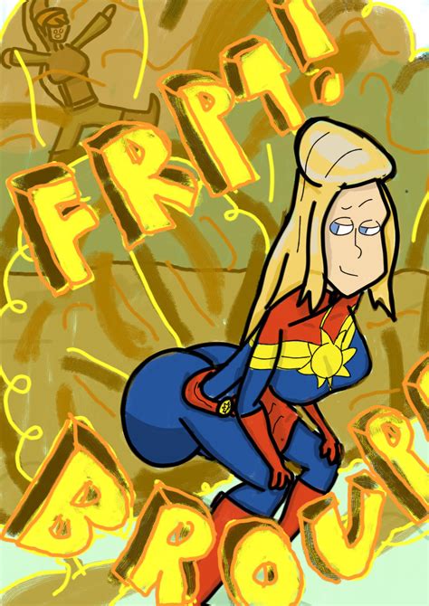 Captain Marvels Marvelous Ass By Lonerhomerun On Deviantart