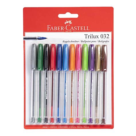 Lapiceros Faber Castell Trilux 032 Caja 12un Oechsle