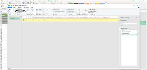 What To Do When I Get An Error Exception Of Type Microsoft Mashup Engine Interface