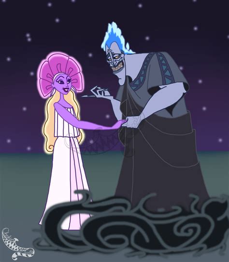 Disneys Hades And Persephone By Cheshirescalliart On Deviantart