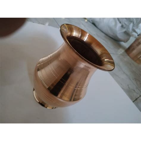Handmade Decorative Copper Amkhora Lota Export From Nepal
