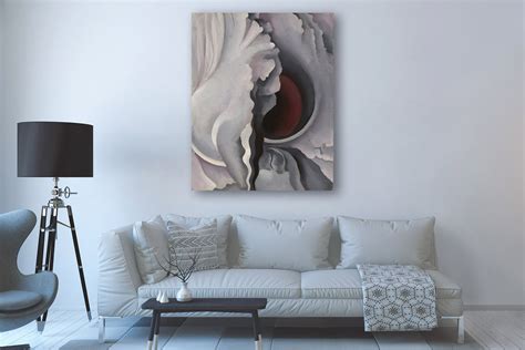 The Black Iris By Georgia Okeeffe 1926 Canvas Wrap