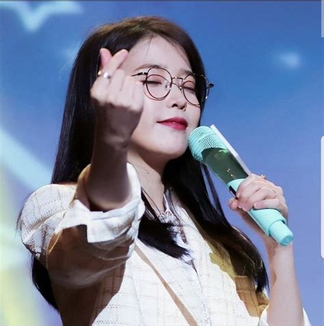 Top 10 Ridiculously Cute Photos Of Iu Wearing Glasses And Giving Off The Ultimate Girl Next