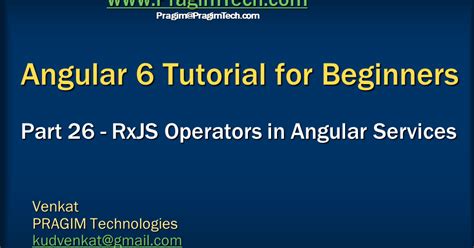 Sql Server Net And C Video Tutorial Rxjs Operators In Angular