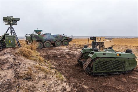 Snafu Eos Remote Weapon Station Trialled On Boxer Apc