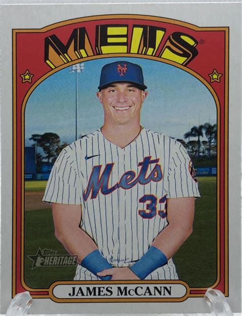 James Mccann 524 Prices 2021 Topps Heritage Baseball Cards