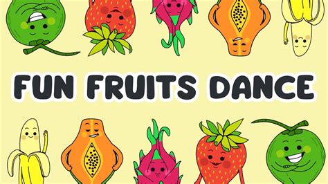 Fruit Friends Party Song Meet The Juicy Crew Youtube