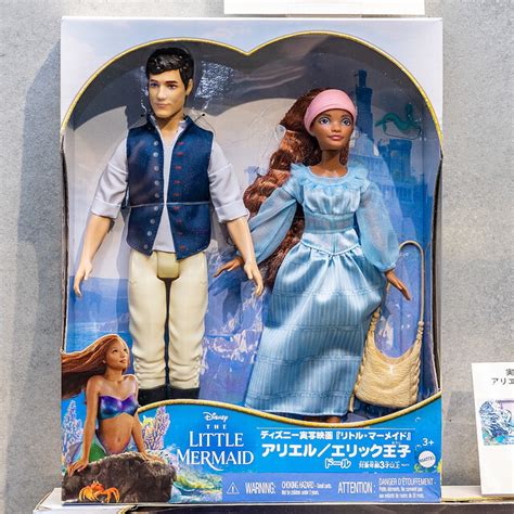 劇中のアリエル、エリック王子、トリトン王、アースラを再現！マテル ディズニー実写映画『リトル・マーメイド』ドール ライブドアニュース