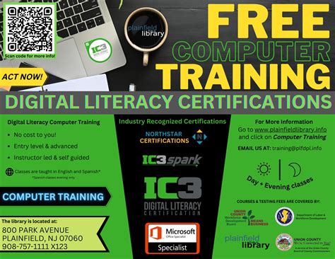 Plainfield Public Library Pre Register Now For The Upcoming Session Of Free Computer Classes W