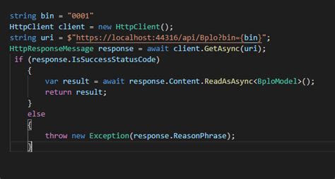 How Do I Pass Parameters On Getasync Rcsharp