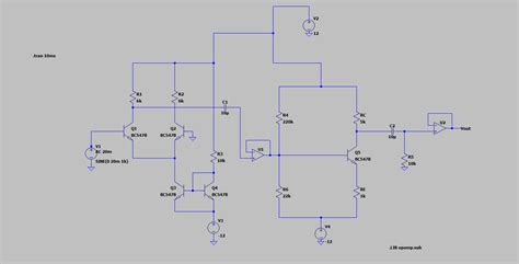 Audio No Dc Offset Observed In The Ce Amplifier Circuit Part
