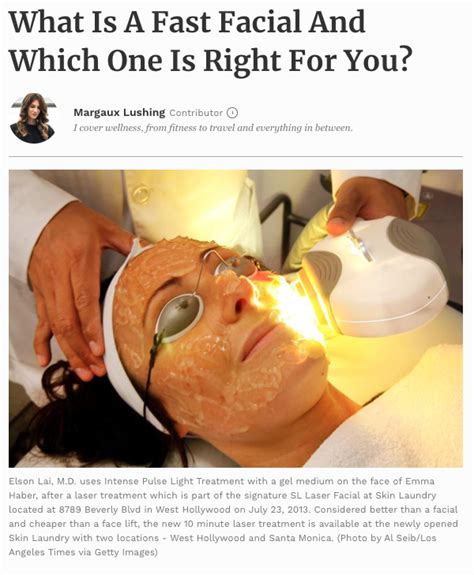 Fast Facial Santa Monica Quick Facials In Santa Monica