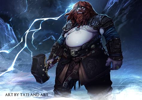 Artstation Thor From God Of War Ragnarök