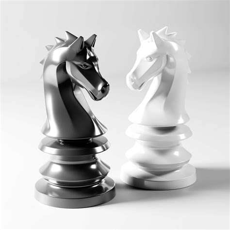 Imperial Chess Knight Piece 3d Printable By Usama Mughal