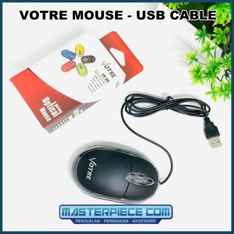 Jual 【cod】mouse Usb Votre Km 309 Mouse Universal Mouse Kabel Mouse