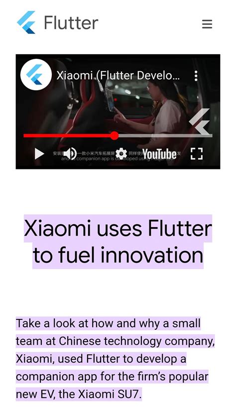 Ahsin Irshad On Linkedin Flutter Xiaomi Ev Innovation