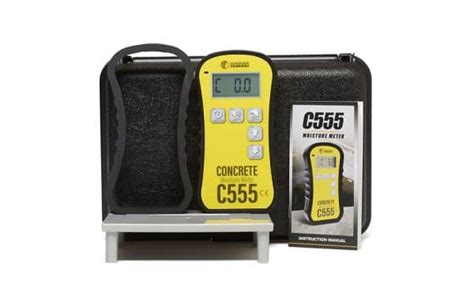 Wagner Meters Introduces New C555 Concrete Moisture Meter Cfj