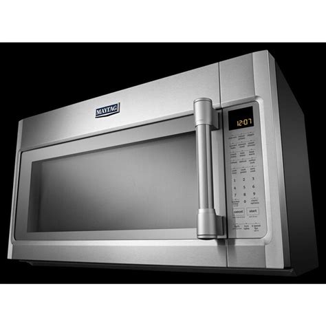 Maytag 18 Cu Ft Over The Range Convection Microwave With Sensor