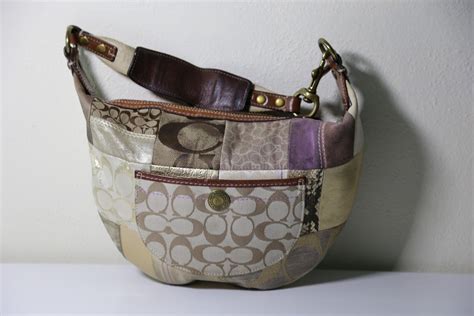 Coach Patchwork Bag Etsy