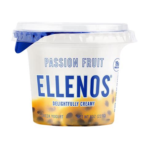 Passion Fruit Ellenos Greek Yogurt