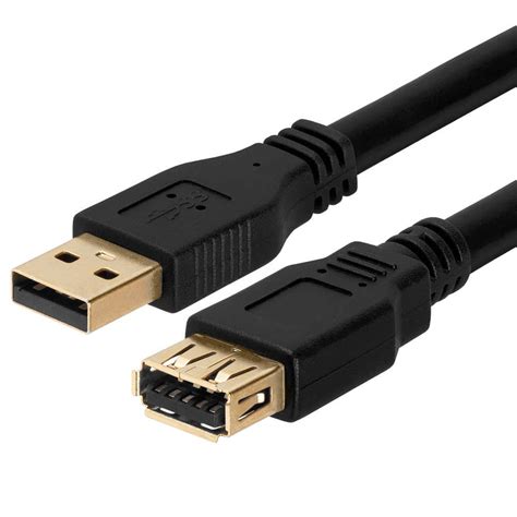 Cmple Usb Extension Cable 6ft Type A Usb Male To Female Usb 3 0 Cable