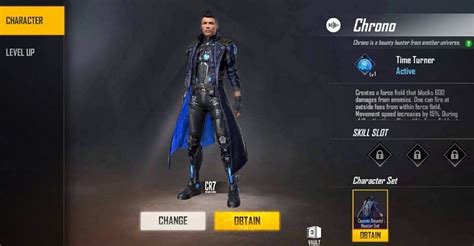 Cristiano Ronaldos Chrono Lands In Free Fire Tons Of Operation Chrono