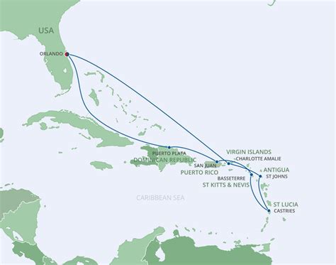 Southern Caribbean Cruise Royal Caribbean 10 Night Roundtrip Cruise From Orlando