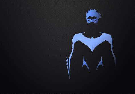 Nightwing Desktop Logo Wallpapers Wallpaper Cave