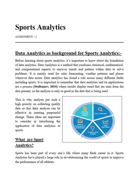 Sports Analytics Pdf