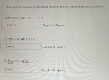 Answered Determine The Number Of Significant… Bartleby