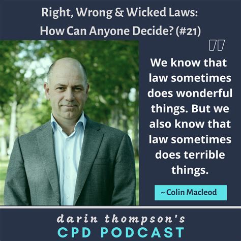 Macleod Static Lawactually With Darin Thompson