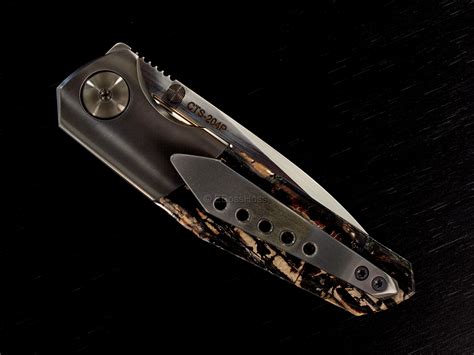 Shane Sibert Custom Very Deluxe Pocket Rocket R Ebosshoss Knives