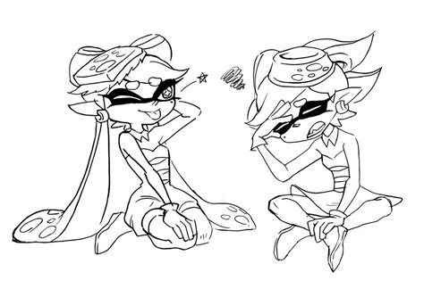 Squid Sisters Concept Art Splatoon Disney Fan Art Callie And Marie