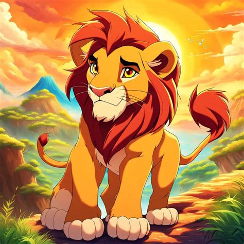Dreamup Creation Simba From The Lion King By Taztaz12 On Deviantart