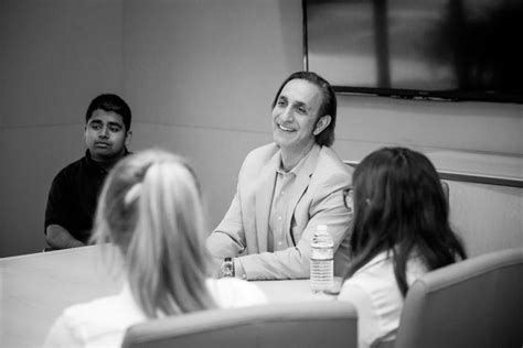 Our Founder And Cto Ashar Aziz Speaking With The Interns About His Story And How He Started