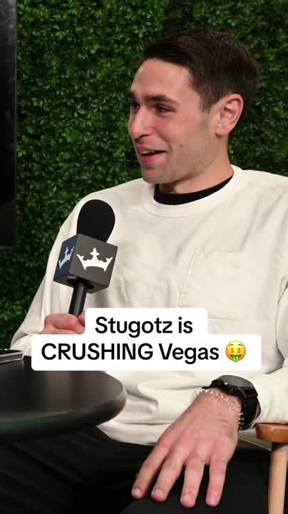 Stugotz Is Off To A Hot Start To His Vegas Trip 🤑 Draftkings Inc