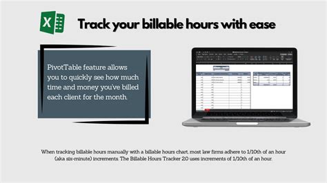 Legal Billable Hours Tracker Excel Template For Law Firms Digital