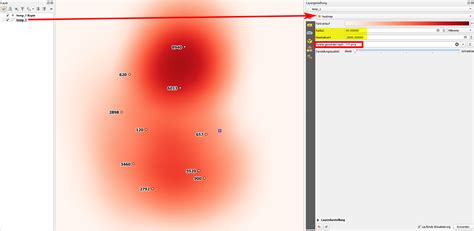 Qgis Create An Heatmap Based Off Of A Numeric Attribute In A Point