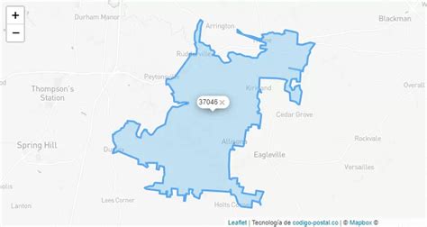 Mapa De Los Distritos Escolares Del Condado De Montgomery Tennessee