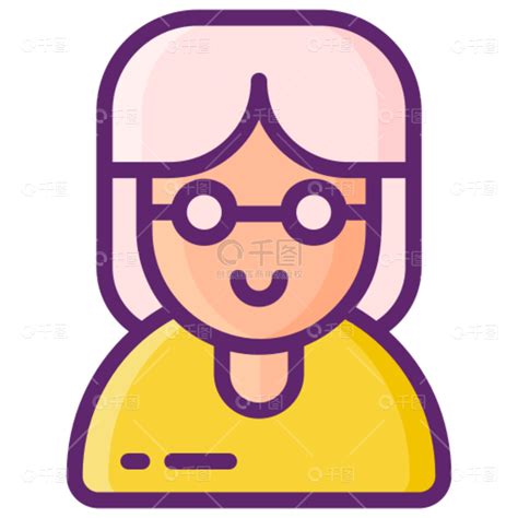 祖母免抠元素 祖母 素材免费下载 512像素 Svg格式 编号53152737 千图网