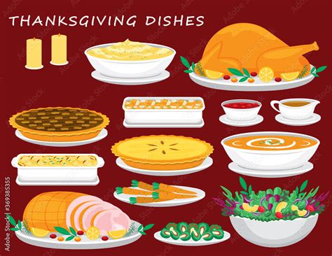 60 Thanksgiving Ham Illustrations Royalty Free Vector Graphics Clip