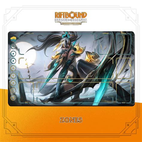 Akali Caligraphia Playmat Riftbound League Of Legends Tcg 24x14