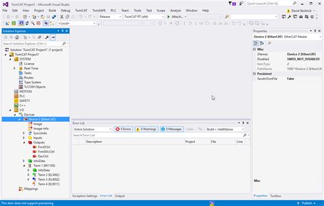 generate eni files for ethercat devices