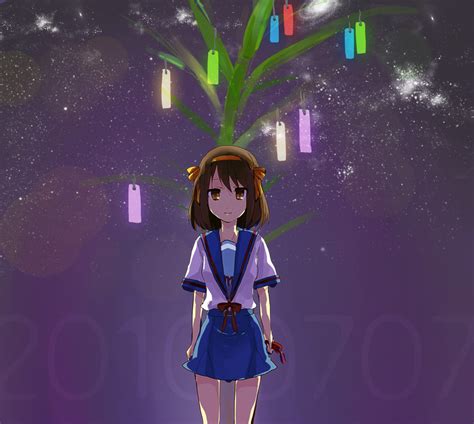 Suzumiya Haruhi Suzumiya Haruhi No Yuuutsu Drawn By Sakumasheath