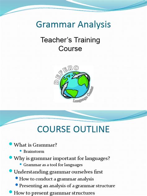 Grammar Analysis Pdf Grammar English Language