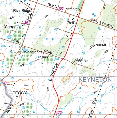 Mount Lofty Ranges Map 179d By Mapland Department For Environment And