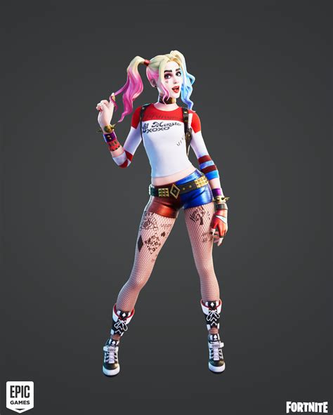 Artstation Fortnite Harley Quinn Skin Zulong He Fortnite Harley