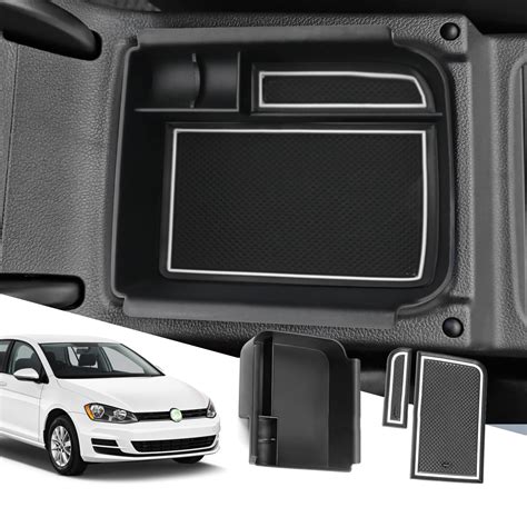 Buy Sxcy 2022 Golf Mk8 Gti R Center Console Organizer Tray Fit 2022