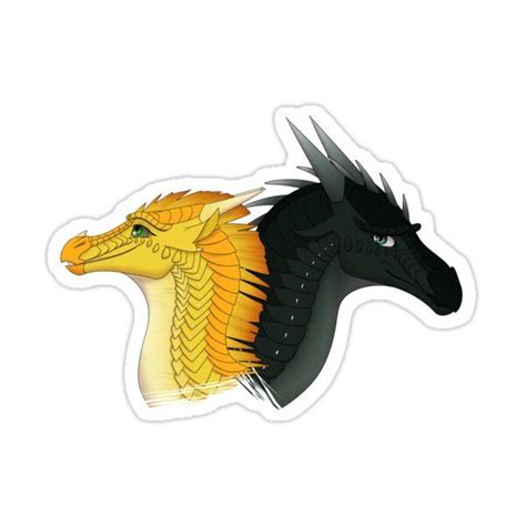 Sunnyflight Sticker For Sale By Thedragonreborn Wings Of Fire Fire